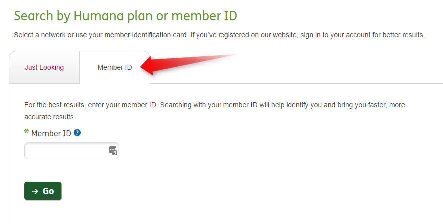 Find a Doctor in Network: Humana